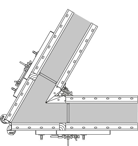Framed formwork Frami Xlife - Doka