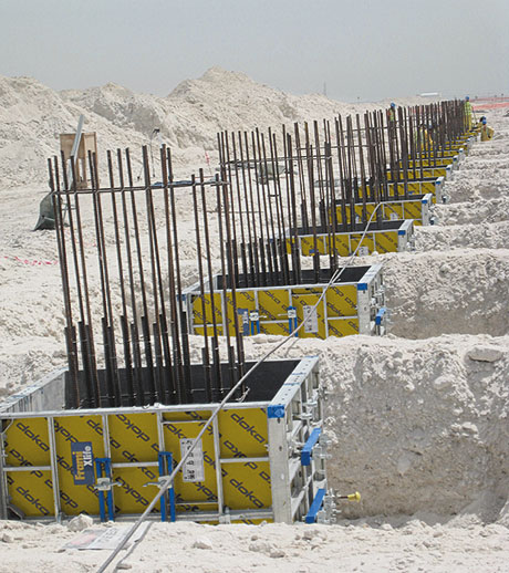 Framed formwork Frami Xlife - Doka